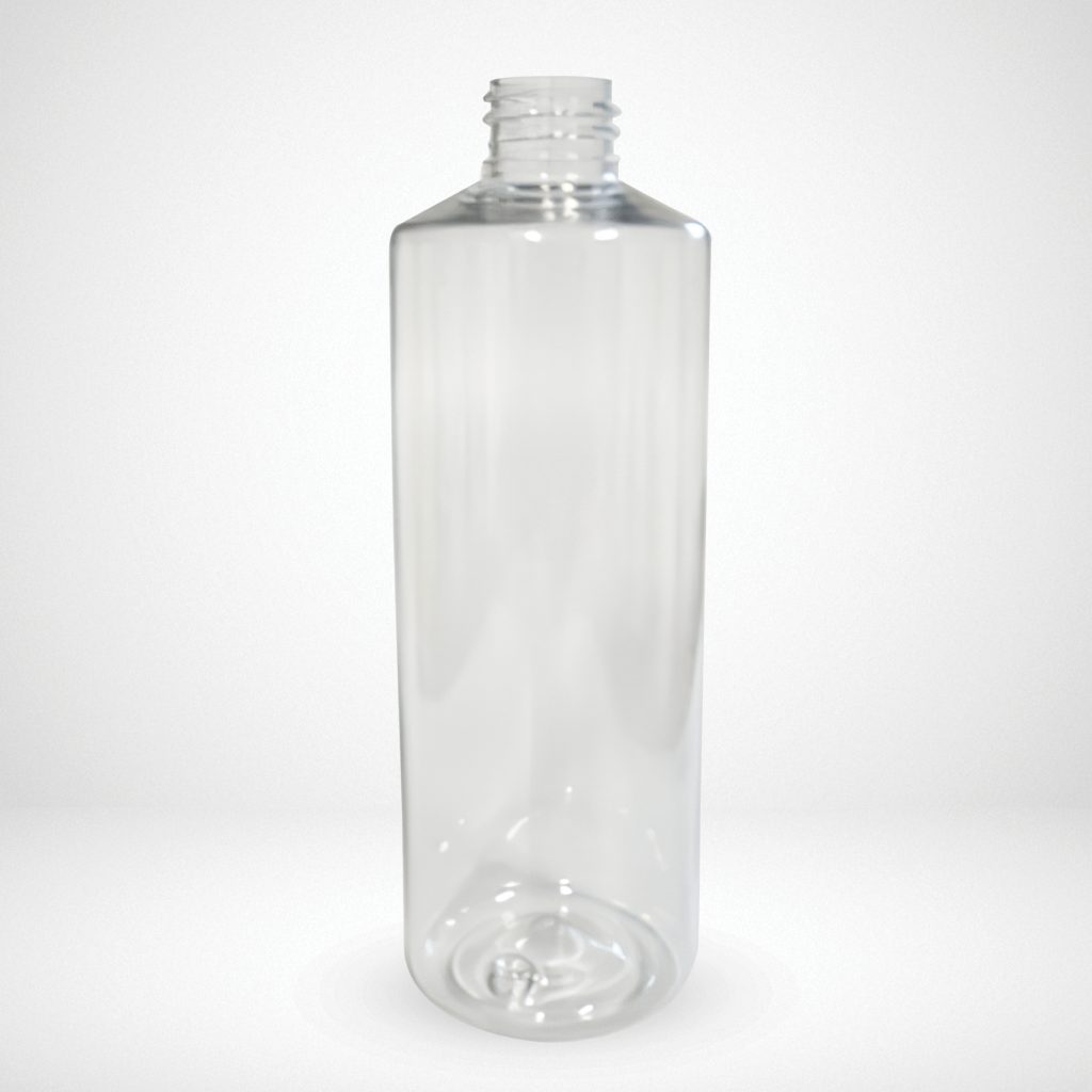 PVC Plastic 500ml Cylindrical Bottle - Quality Blow Moulders